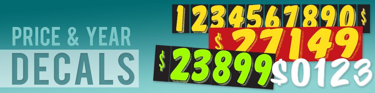 Vinyl Pricers | Gallagher Promotional Products