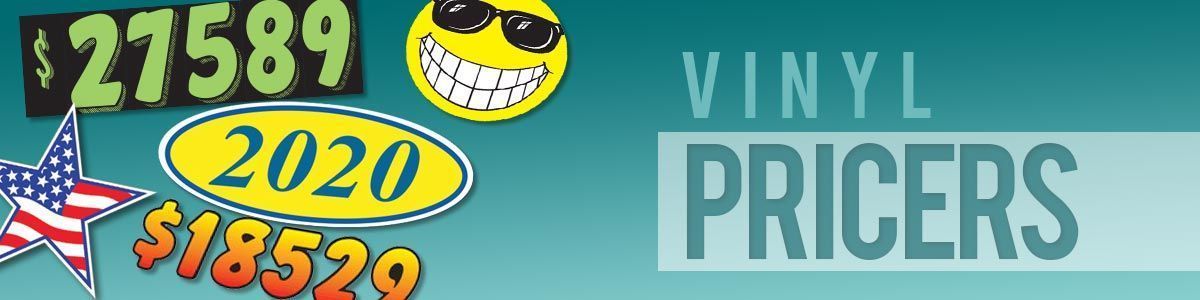 Vinyl Pricers | Gallagher Promotional Products