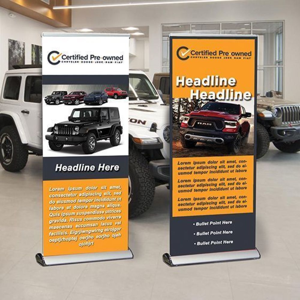 Custom Premium Retractable Banners