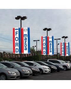 Drape Flags for Car Dealerships