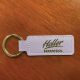 Laser Engraved PU Leather Key Fobs